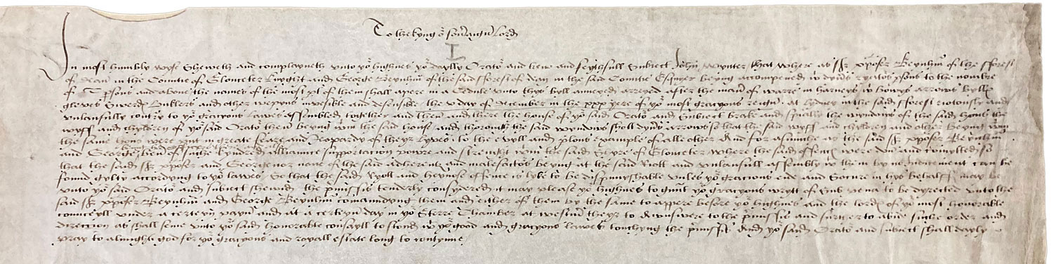 Sir George Baynham (c.1500-1546) – A Baynham Family History